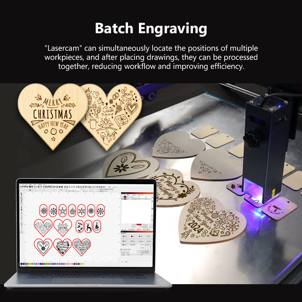 Mintion Lasercam for Laser Engraver/Cutter | LightBurn Camera | LightB